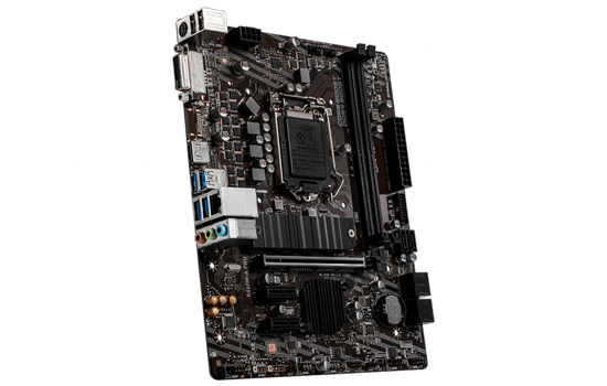 Placa Mãe MSI B460M-A PRO, Chipset B460M, INTEL LGA 1200, mATX, DDR4 ...