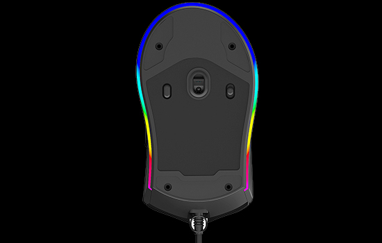 Mouse Gamer Ninja Darui, RGB, 12000 DPI, 8 Botões Programáveis,, Black
