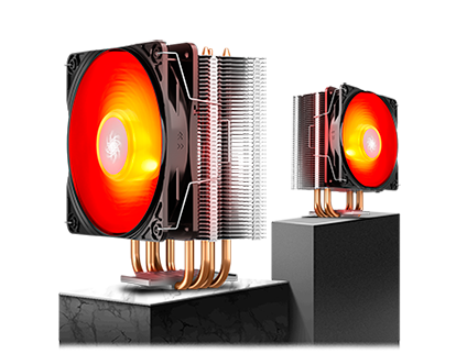 Cooler para Processador DeepCool Gammaxx 400 V2, LED Red, 120mm, Intel ...