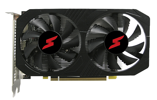 Placa de Vídeo SuperFrame Radeon RX 550 4GB, Dual Fan GDDR5, RX550 ...