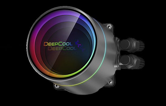 Water Cooler DeepCool Castle 360EX A-RGB, 360mm, ARGB, Intel-AMD, Black ...
