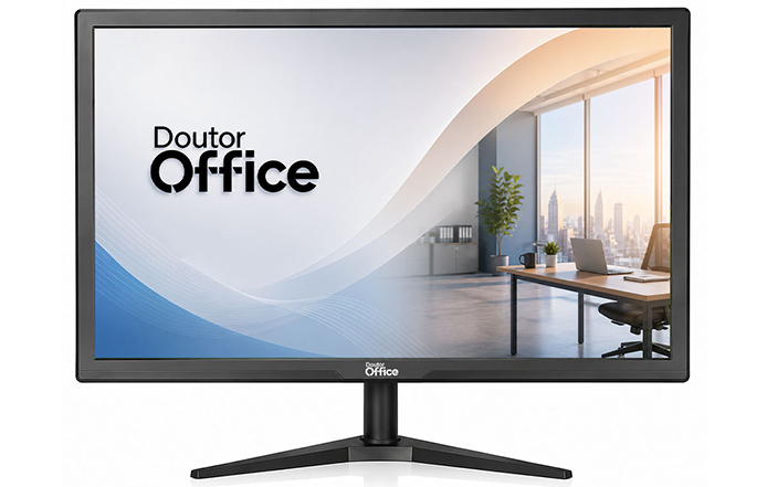 Monitor Dr. Office 20 Pol HD+ 60Hz HDMI/VGA Preto | Terabyte