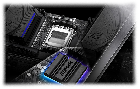 Placa Mãe ASRock B650M PG Riptide, Chipset B650, mATX, AMD AM5, DDR5