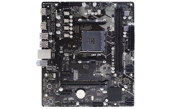 Placa Mãe Biostar A520MT, Chipset, A520, AMD AM4, MATX, DDR4