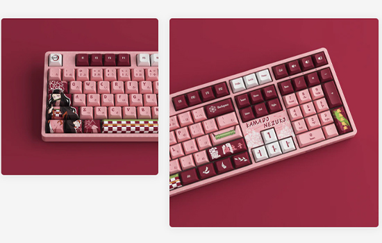 Teclado Mecânico Gamer Akko 5108B-Plus Kamado Nezuko, RGB, USB ...