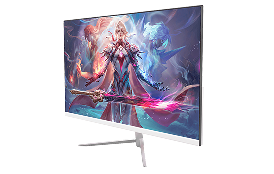 Monitor Gamer SuperFrame Precision, 24,5 Pol, VA, 1ms, 260Hz, Branco