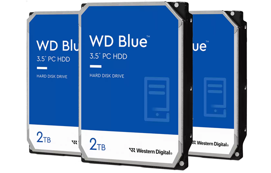 HD Western Digital BLUE, 2TB, SATA III, 64MB, 5400RPM, 3.5, WD20EARZ