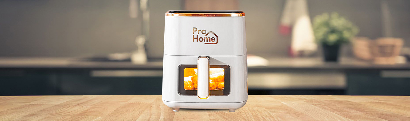 Fritadeira Elétrica Air Fryer Pro Home SuperFry,Branca - Open Box