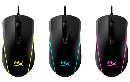Mouse Gamer HyperX Pulsefire Surge RGB, 16000 DPI, USB, Black
