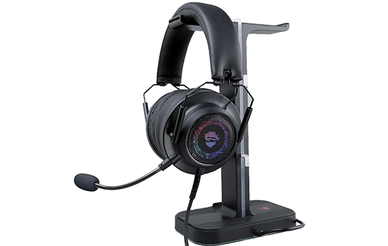 Headset Gamer Ninja Whisper, USB, PC, RGB, Drivers 50mm, Black, GN-H01
