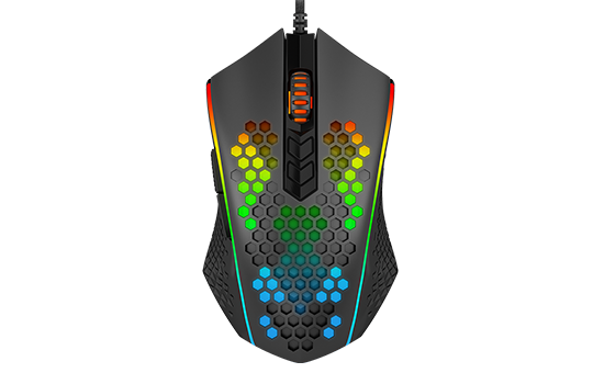 Mouse Gamer Redragon MEMEANLION HONEYCOMB, 12400 DPI, 7 Botões, Black ...