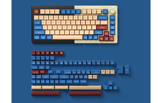 Teclado Gamer Magnético Akko MOD 007B HE, Keycaps Palace, Switch Cream ...