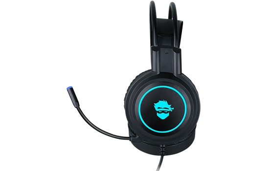 Headset Gamer Ninja Shadow Drivers 50mm Rainbow | Terabyte