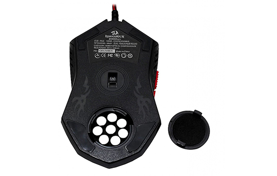 Mouse Gamer Redragon Centrophorus M601-3, 3200 DPI, 6 Botões, Led Red ...