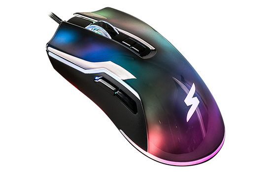 Mouse Gamer SuperFrame Light, RGB, Sensor Pixart 3325, 10000 DPI, 7 ...