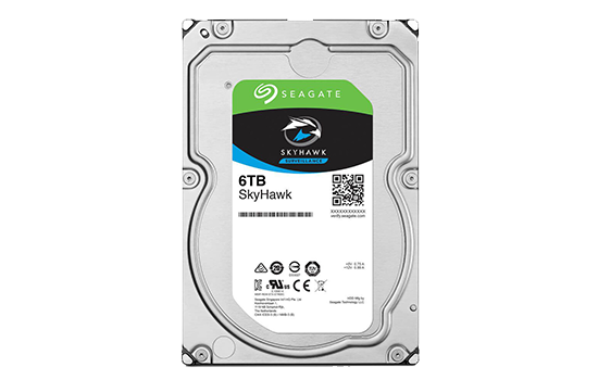HD Seagate SkyHawk Surveillance 6TB, 5400RPM, SATA III 6GB/s, Cachê ...