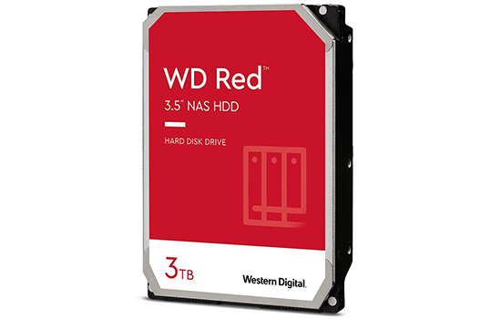 HD Wester Digital Red, 3TB, SATA, 5400RPM, NAS, 3.5', WD30EFAX