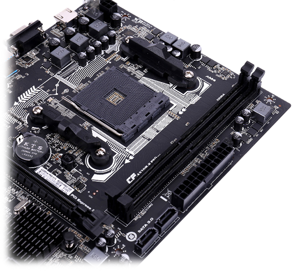 Placa Mãe Colorful A320M-K PRO V14, Chipset A320, AMD AM4, MATX, DDR4