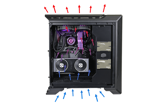 Gabinete Cooler Master Mastercase SL600M, Mid Tower, Vidro Temperado ...