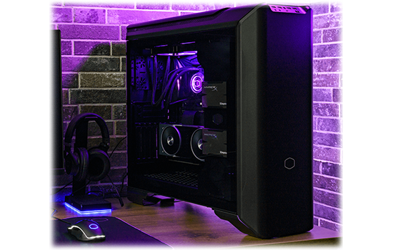 Gabinete Cooler Master Mastercase SL600M, Mid Tower, Vidro Temperado ...