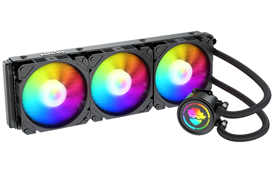 Water Cooler Gamer Ninja SPECTRO, ARGB, 360mm, Intel-AMD, Controladora ...