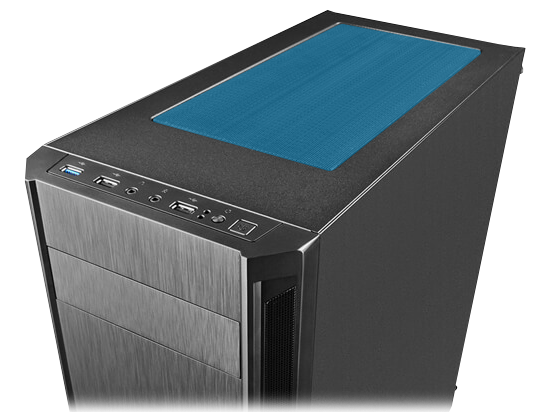 Gabinete Gamer Deepcool D-Shield V2 - ATX Preto