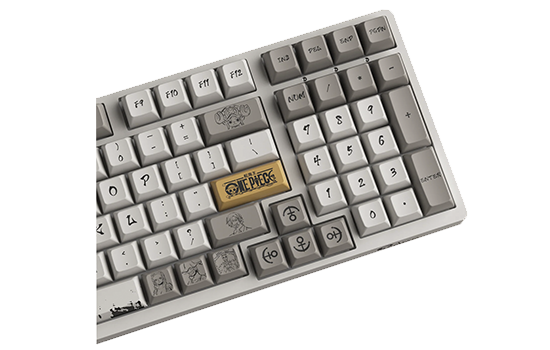 Teclado Mecânico Gamer Akko, One Piece Edition, RGB, Switch Akko Jelly ...