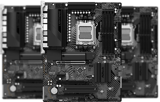 Placa Mãe ASRock X670E PG Lightning, Chipset X670, AMD AM5, ATX, DDR5