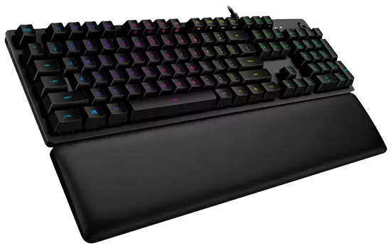 Teclado Mecânico Gamer Logitech G513 Carbon Lightsync RGB, Black