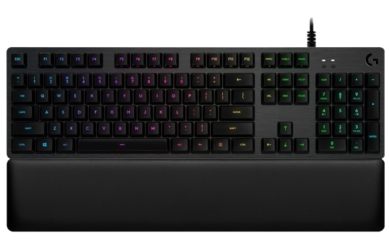 Teclado Mecânico Gamer Logitech G513 Carbon Lightsync RGB, Black
