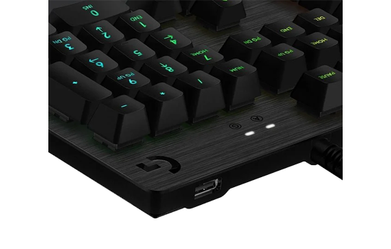 Teclado Mecânico Gamer Logitech G513 Carbon Lightsync RGB, Black