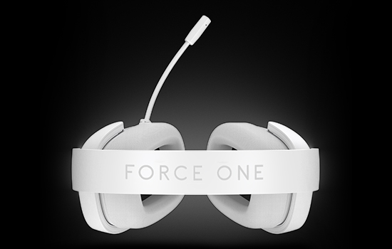 Headset Gamer Force One Supersonic White, USB, RGB, Surround 7.1 ...