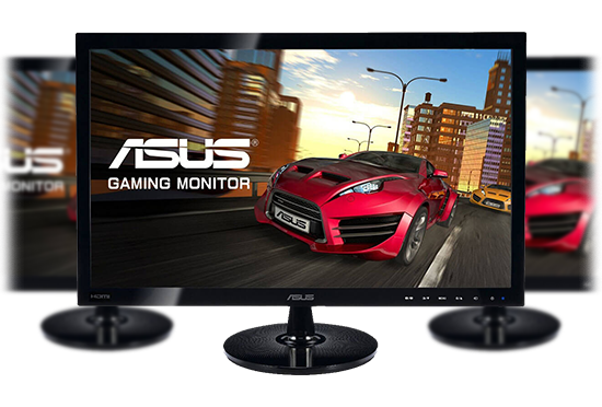 Monitor Gamer Asus 24 Pol, Full HD, 1ms, VS248HR - Terabyte
