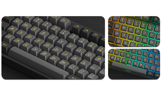 Teclado Mecânico Gamer Akko 5087S QMK, RGB, USB, Switch Akko Crystal CS ...