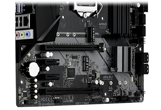 Placa Mãe ASRock B360M Pro4, Chipset B360, Intel LGA 1151, mATX, DDR4