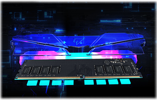 Memória DDR4 Netac Shadow RGB, 16GB (2x8GB), 3200MHz, Silver ...