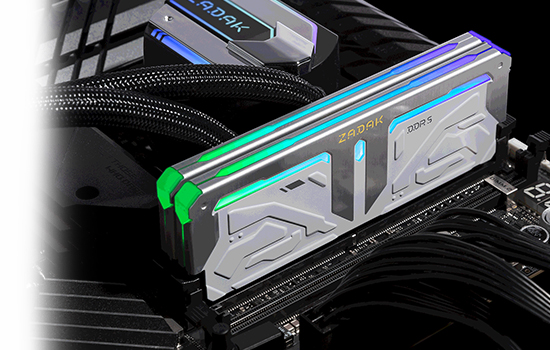 Memória DDR5 Zadak SPARK, RGB, 32GB(2x16GB), 5200MHz, White, ZD5 ...