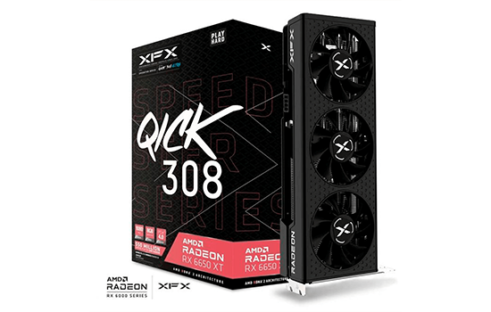 Placa de Vídeo XFX AMD Radeon RX 6650 XT ULTRA QICK 308, 8GB, GDDR6 ...