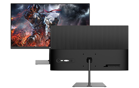 Monitor Gamer SuperFrame View, 21,5 Pol, Full HD, 75Hz, Painel VA, HDMI ...