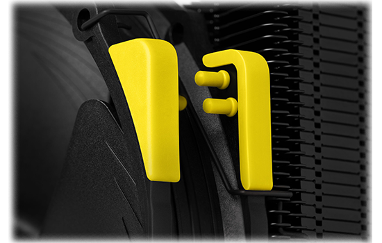 Kit Anti-Vibração Para Fans Noctua, NA-SAVP3, Yellow