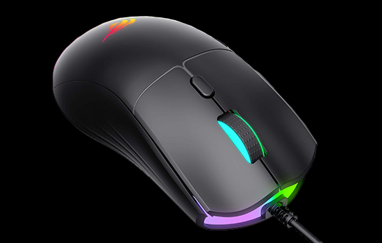 Mouse Gamer Havit MS1030, 3600DPI, USB, RGB, 6 Botões, Preto