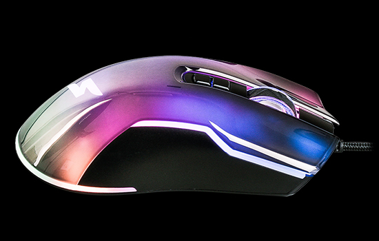 Mouse Gamer SuperFrame Light, RGB, Sensor 725C, 7200 DPI, 7 Botões ...