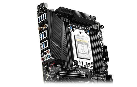 Placa Mãe MSI TRX40 PRo Wifi, Chipset TRX40, Wi-Fi, AMD TRX4, ATX, DDR4