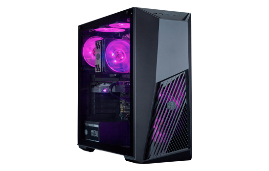 Gabinete Gamer Cooler Master K501L RGB, Mid Tower, Com 2 Fan, Black, S ...