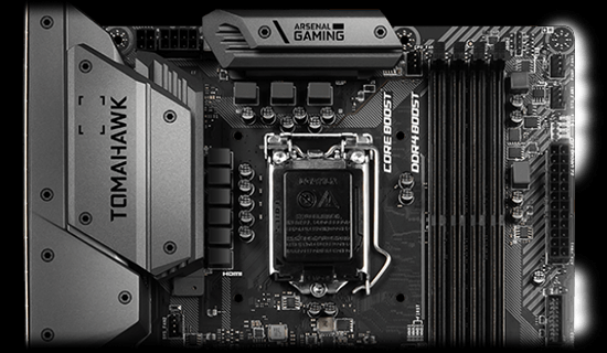 Placa Mãe MSI Z390 Mag Tomahawk, Chipset Z390, Intel LGA 1151, ATX, DDR4