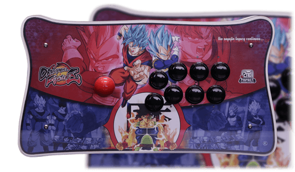 Controle Arcade para PC e PS3 2ND Impact Dragon Ball MDF Manche Optico ...