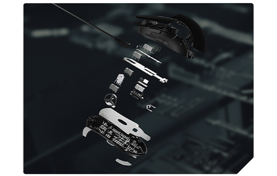 Mouse Gamer Cooler Master MM712 Wired, RGB, PixArt PWM3395, 26000 DPI ...