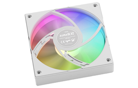 Water Cooler Gamdias Aura GL 120 V2, 120mm, ARGB, Intel/AMD, White