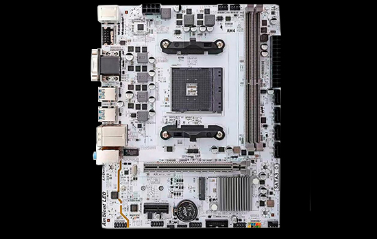 Placa Mãe Duex A520ZG PRO, White, Chipset A520, AMD AM4, MATX, DDR4