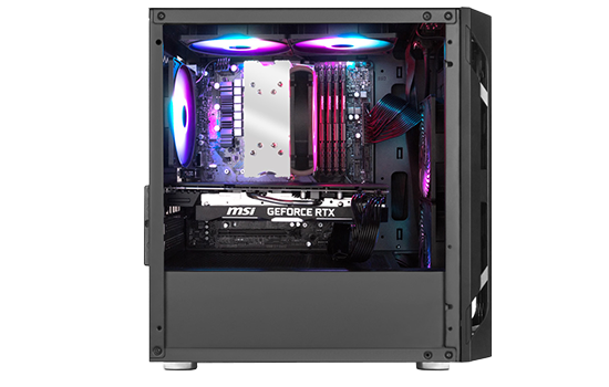 Gabinete Gamer SilverStone Fara H1M PRO, Mini Tower, RGB, Vidro ...